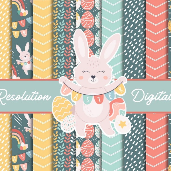 12 X 12 Easter Scrapbook Paper - Etsy
