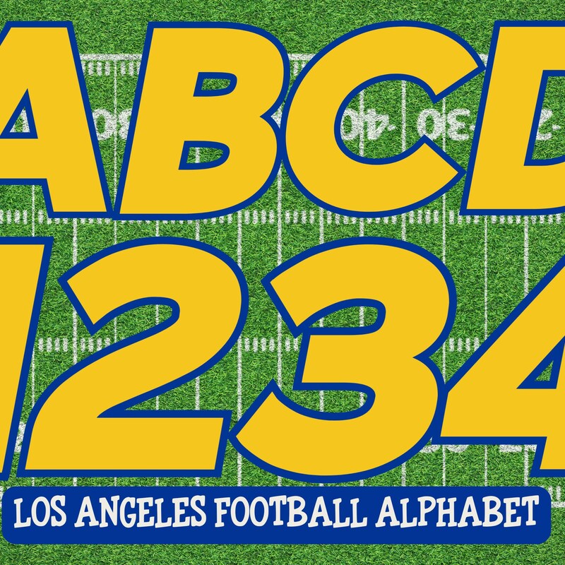 Los Angeles Font - Etsy