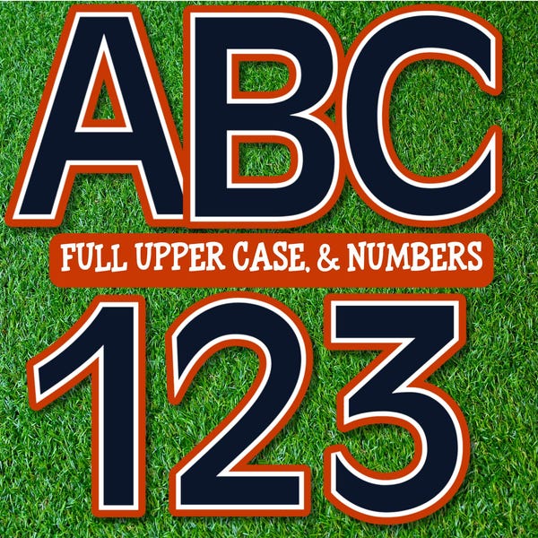 Chicago Bears Font - Etsy