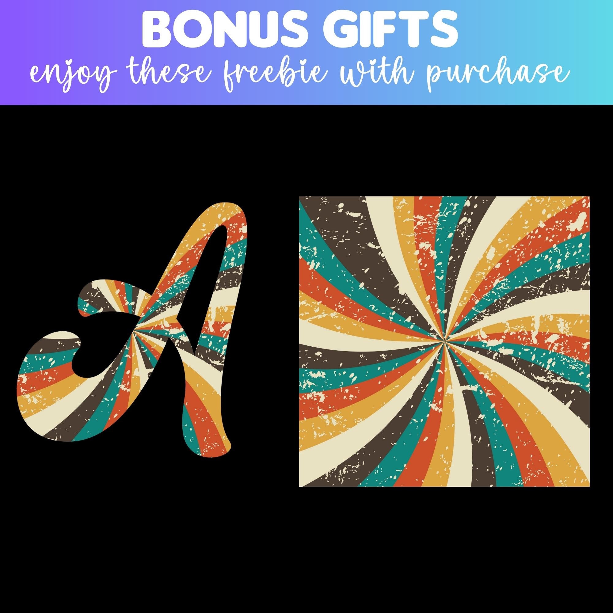 Retro Script Letter Canva Frames: Drag & Drop Alphabet (digital ...