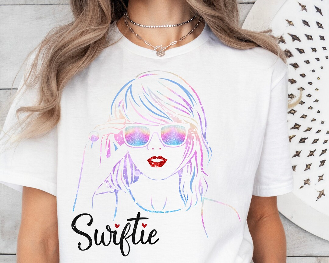Glitter Swifty PNG, Sublimation Design for Iron on Transfers, Print on ...