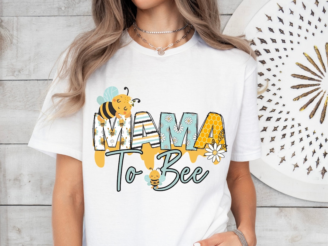 Mama to BEE Sublimation PNG - Bee Baby Shower Iron On, Print on Demand ...