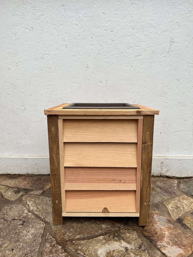 Louvered Garden Planter Box - Etsy