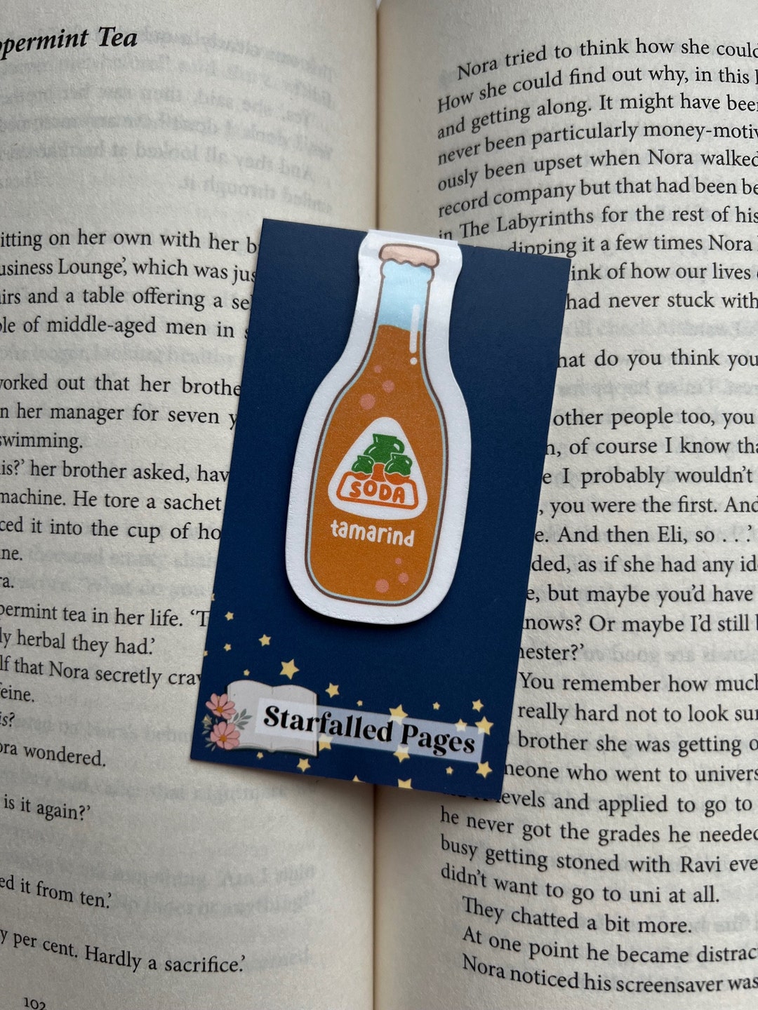Tamarindo (tamarind) Mexican Soda - Magnetic Bookmark | Bookish | Book ...