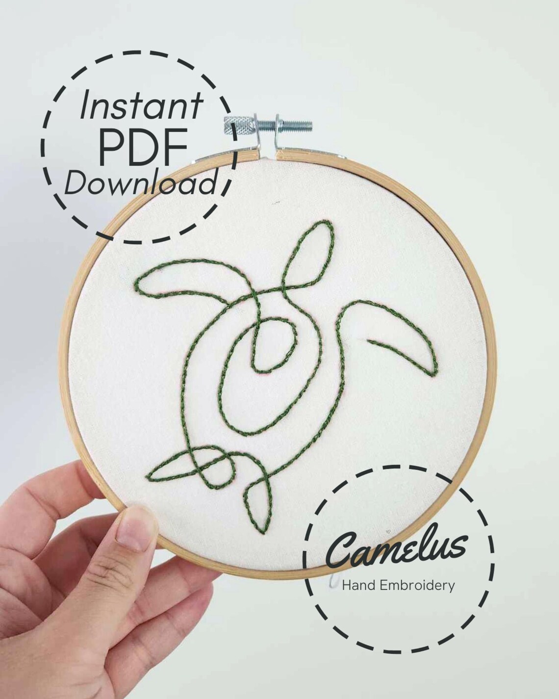 Sea Turtle Hand Embroidery Pattern - Etsy