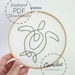 Sea Turtle Hand Embroidery Pattern - Etsy
