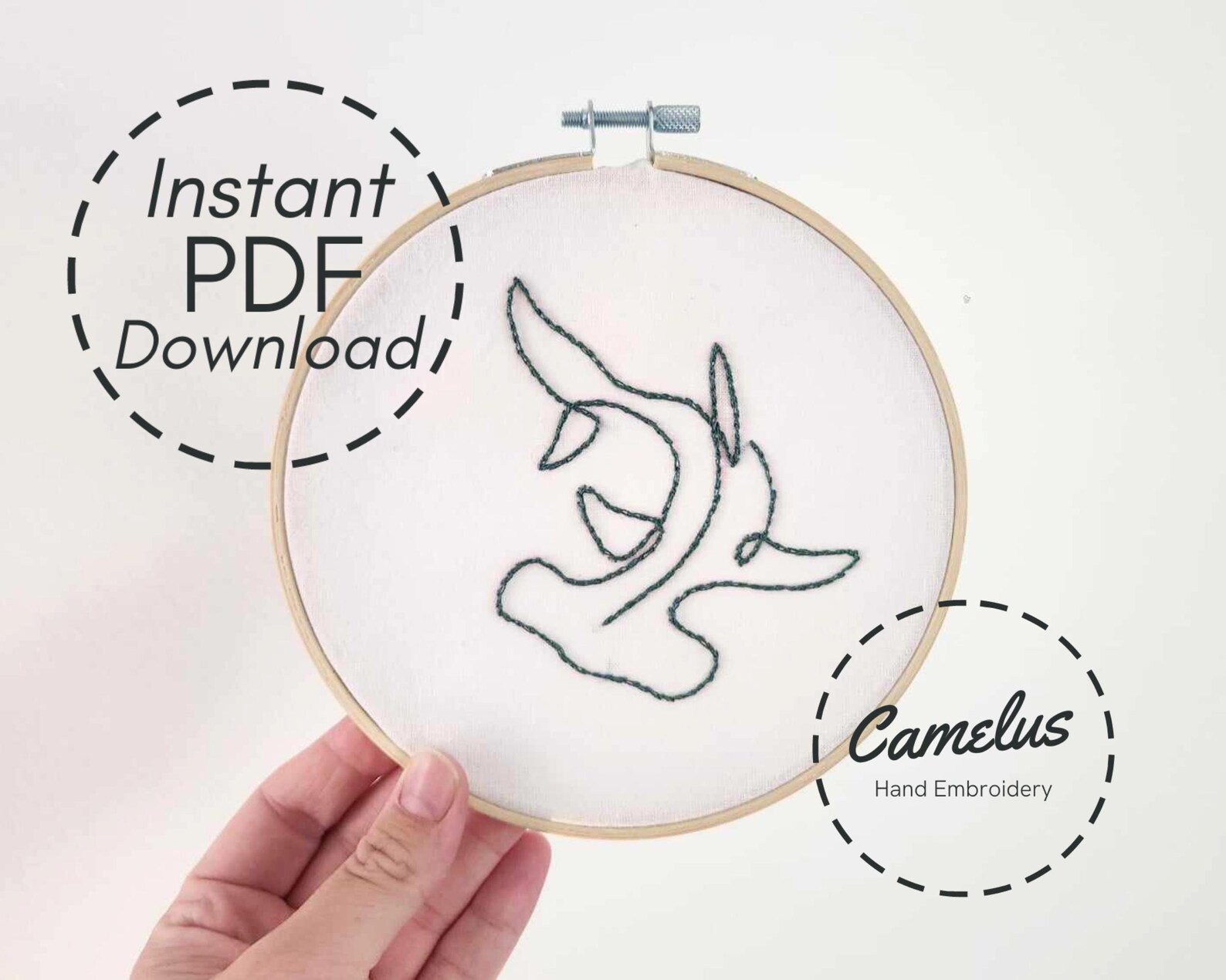 Hammerhead Shark Hand Embroidery Pattern - Etsy