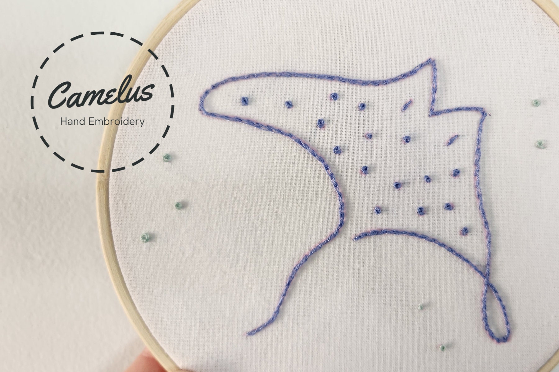 Stingray Hand Embroidery Pattern - Etsy