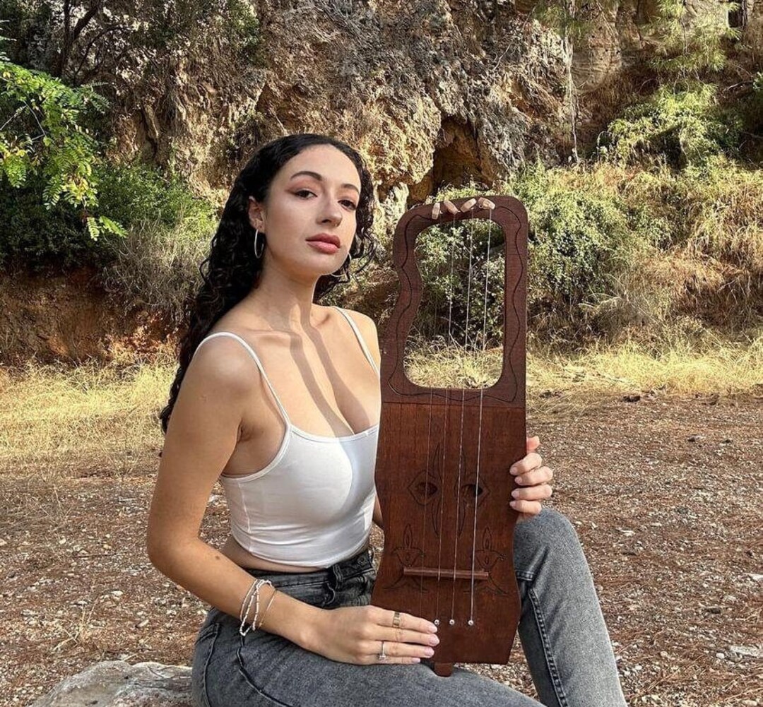 Talharpa Bowed 4 String Gudok Novgorod Lyre Viking Rebec Active,professional Musical Instrument ...