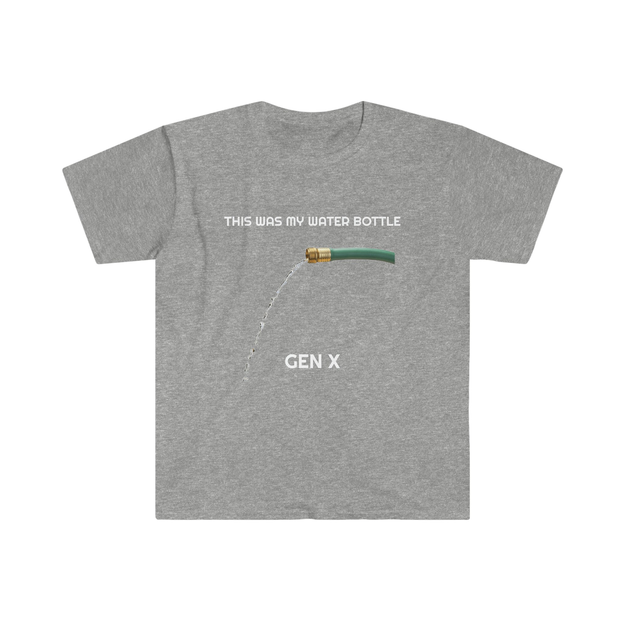 Gen X Water Bottle T-shirt - Etsy