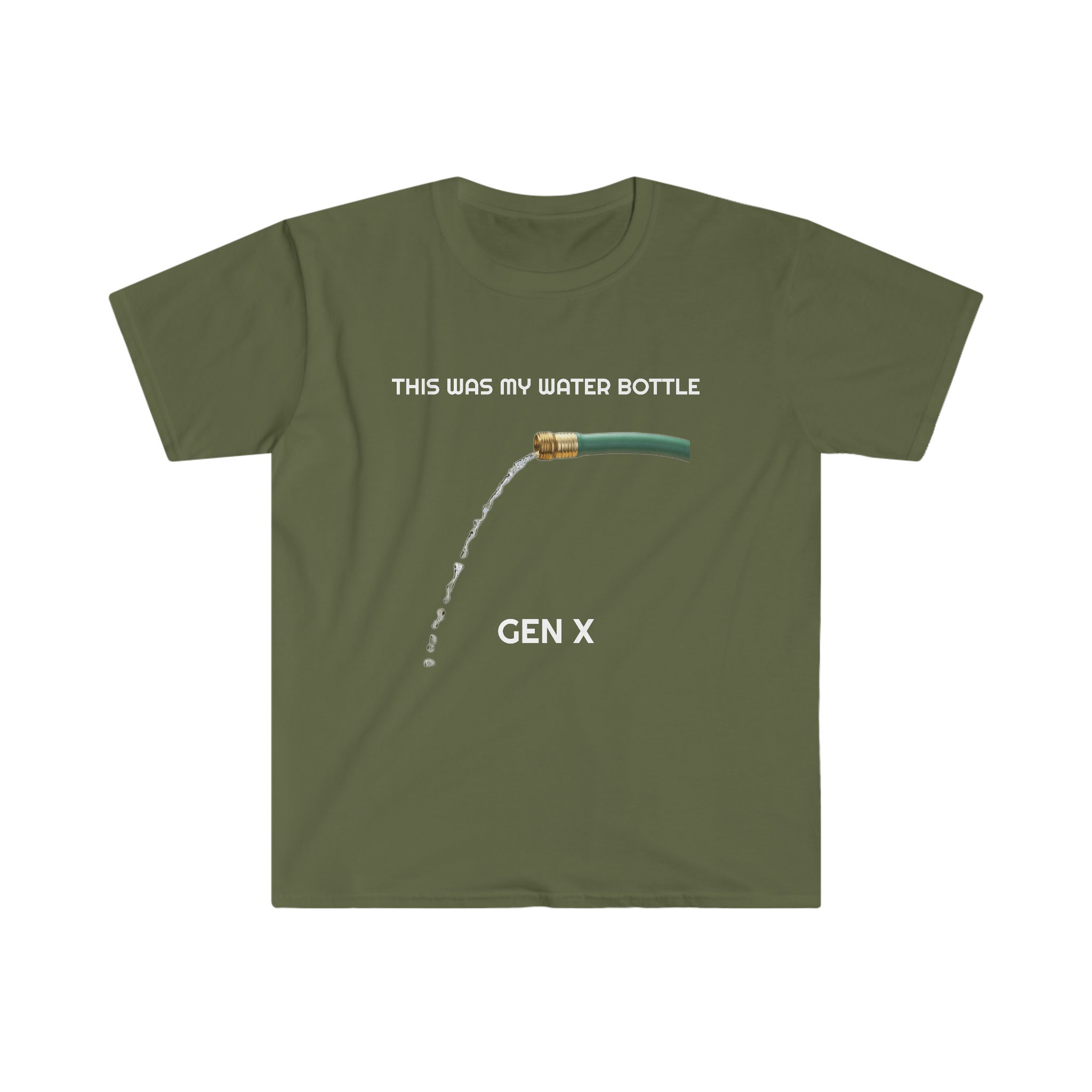 Gen X Water Bottle T-shirt - Etsy