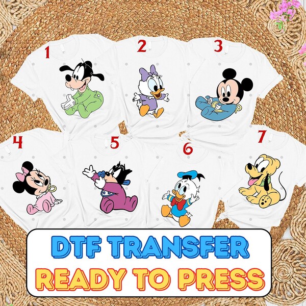 Dtf Transfer Baby Mickey Mouse - Etsy
