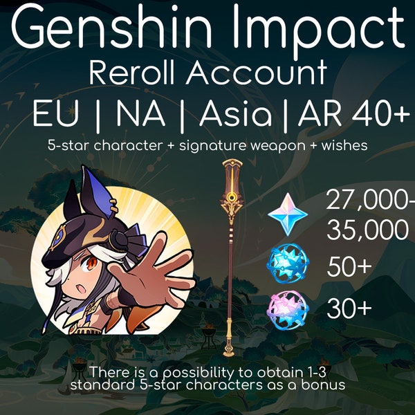 Genshin Account Cyno - Etsy