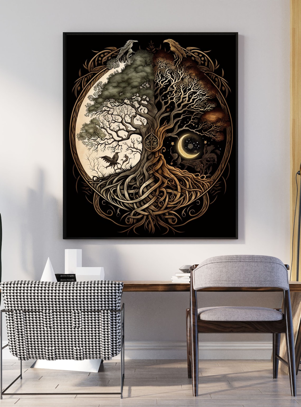 Tree of Life Digital Download Art Print AI Generated Wall Art Printable ...