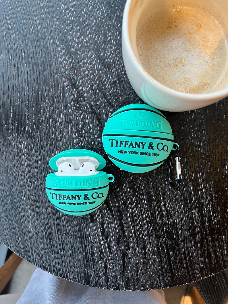 Luxury Turquoise Basketball AirPod Case. Protective Trendy AirPod Case ...