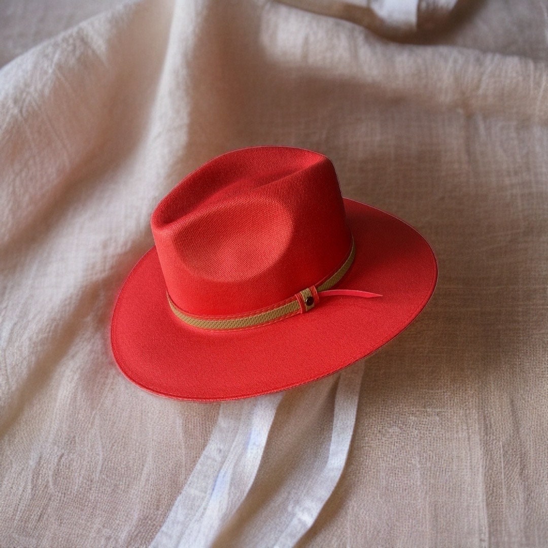 Adjustable Panama Straw Hat Wide Brim Fedora Breathable - Etsy