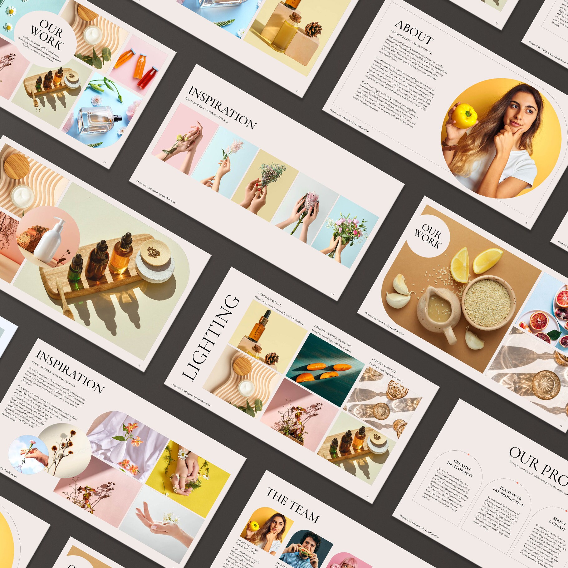 Arches Creative Proposal Pitch Deck Template for Photographers and ...