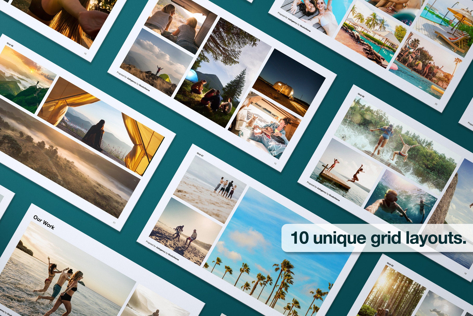 Chroma Pitch Deck Template: Canva & Indesign, Creative Pros - Etsy