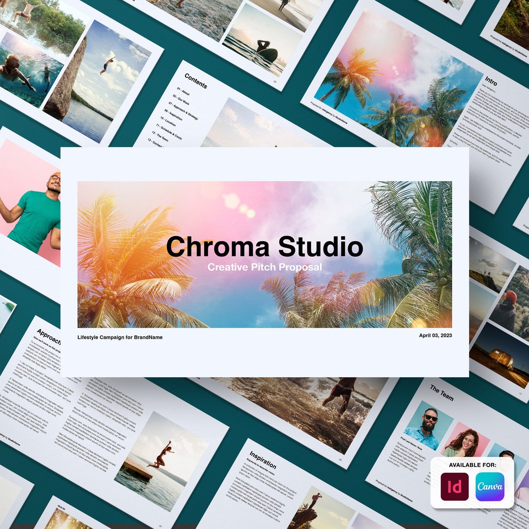 Chroma Creative Pitch Deck Template V1.0: Photography Proposal for ...