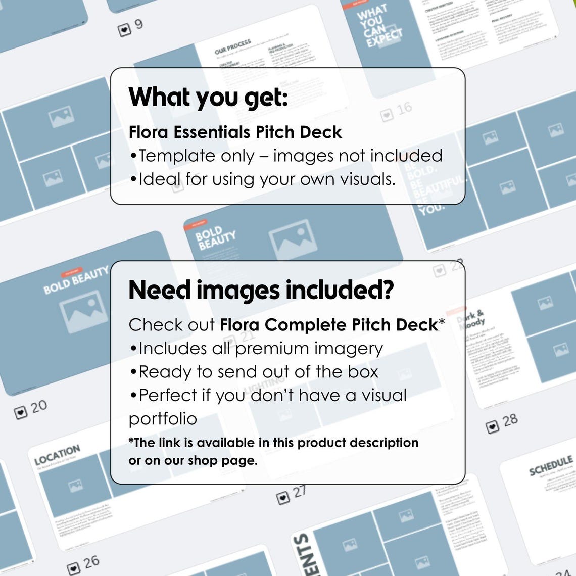 Flora | Premium Pitch Deck & Proposal Template for Indesign and Canva ...