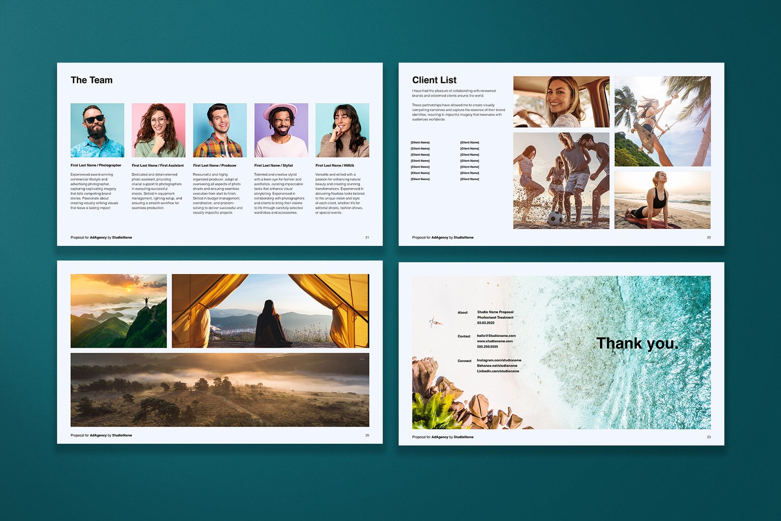 Chroma Pitch Deck Template: Canva & Indesign, Creative Pros - Etsy