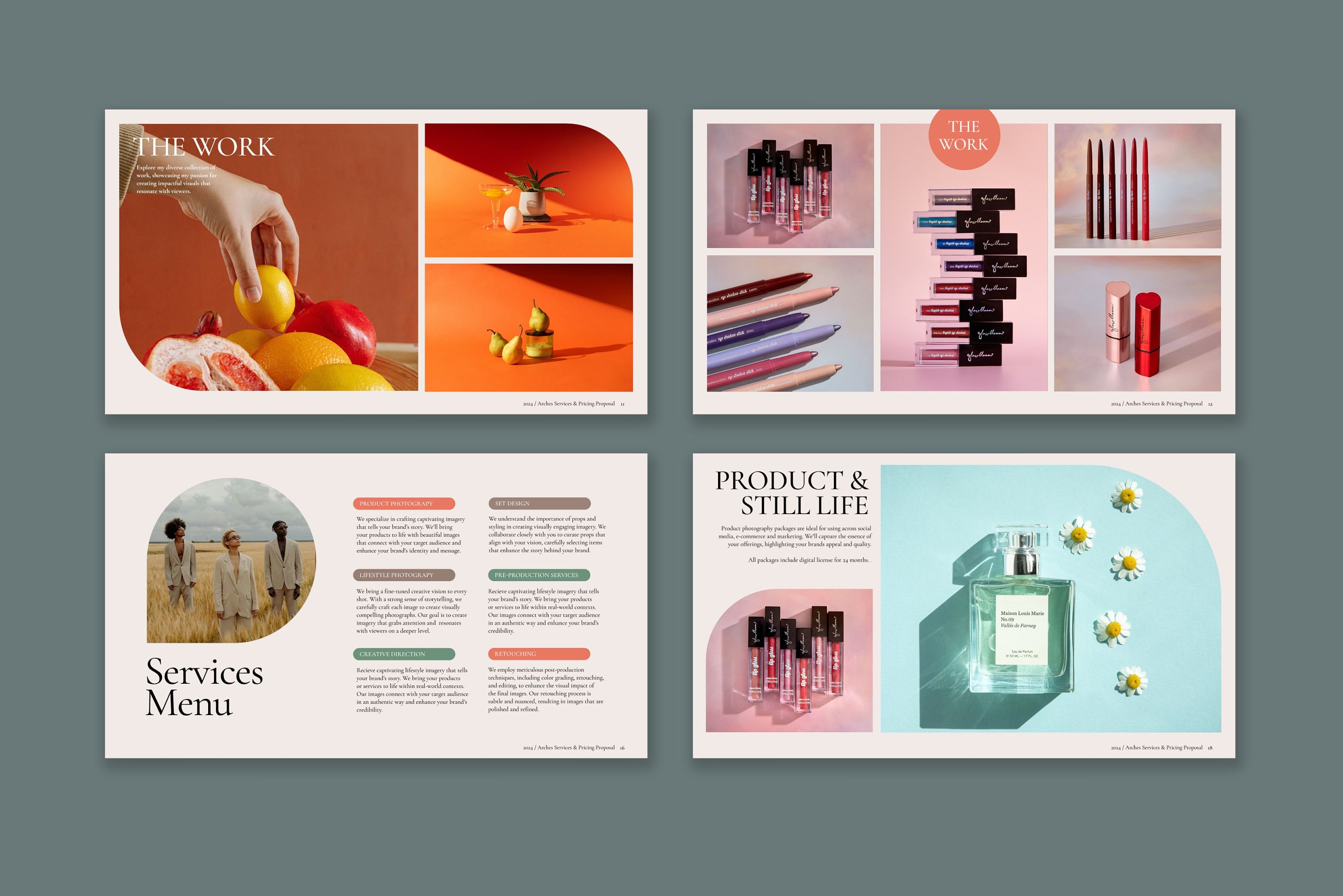 Services and Pricing Proposal Premium Template for Canva & Indesign ...