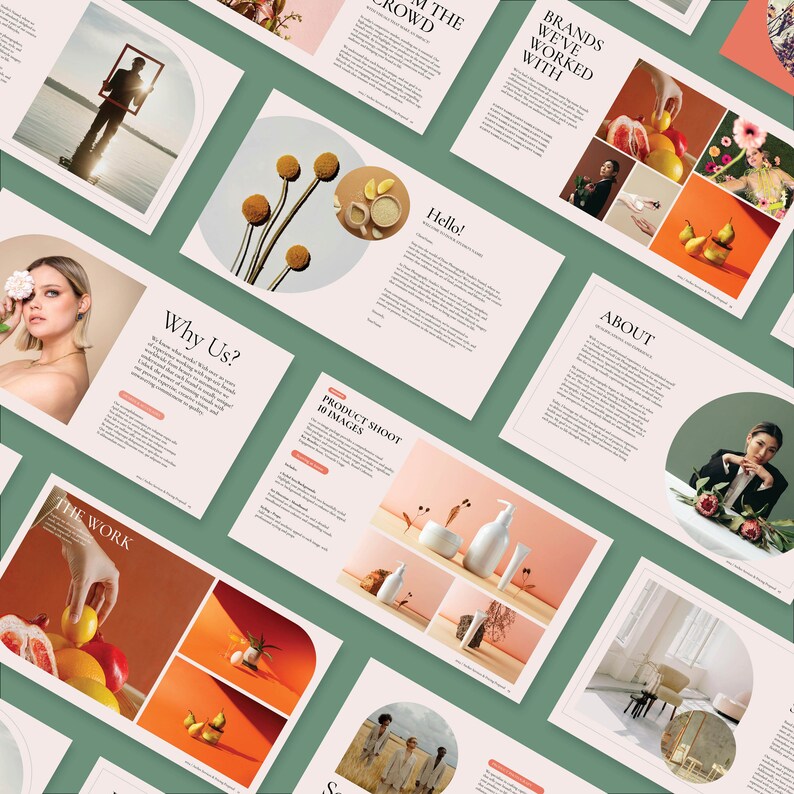 Services and Pricing Proposal Premium Template for Canva & Indesign ...