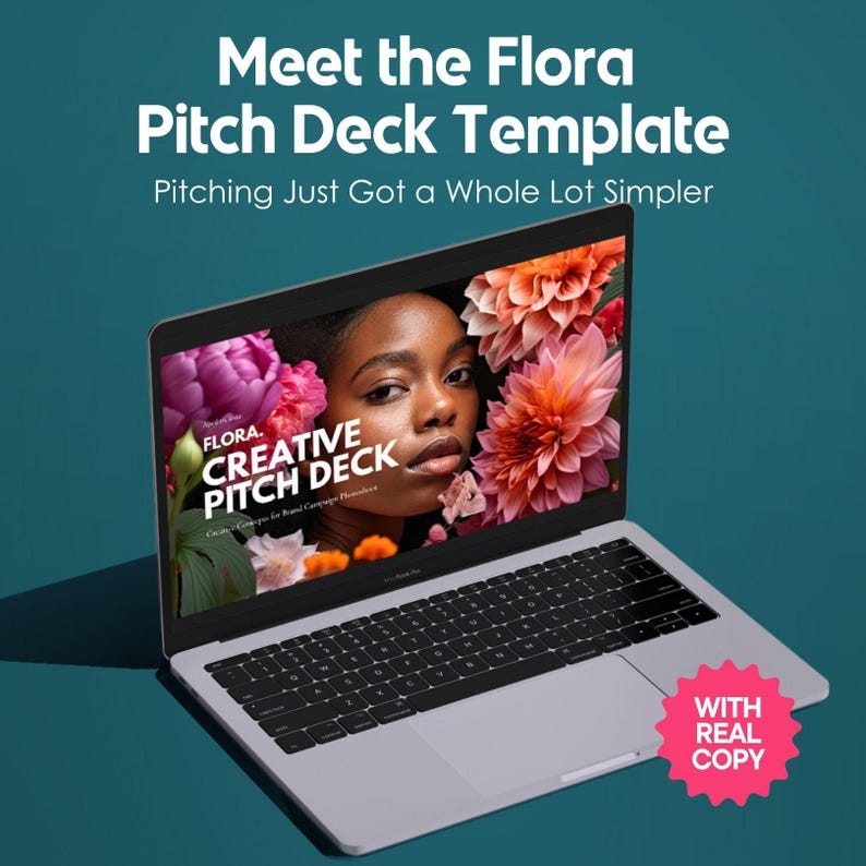 Flora | Premium Pitch Deck & Proposal Template for Indesign and Canva ...