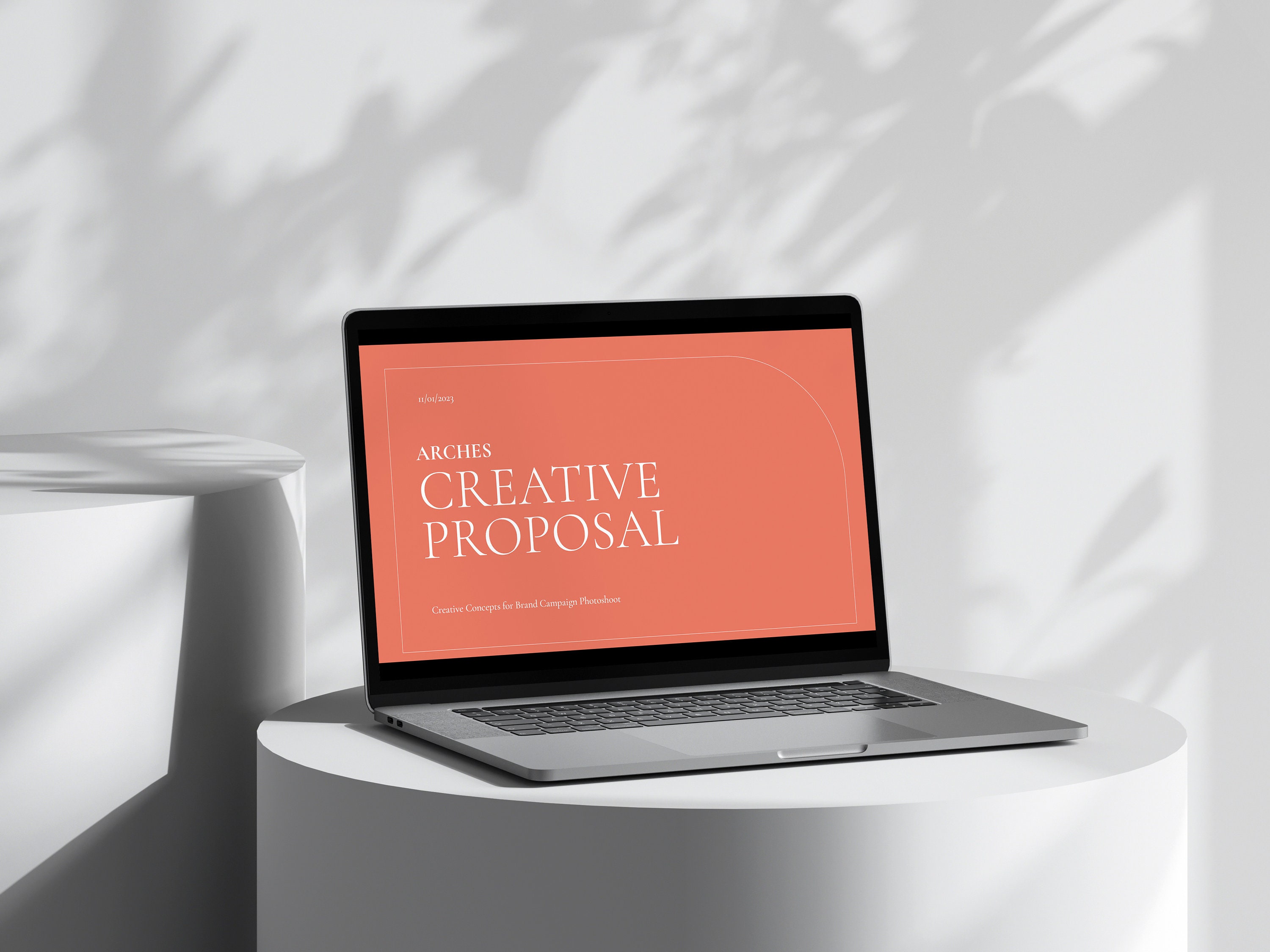 Arches Creative Proposal Pitch Deck Template for Photographers and ...