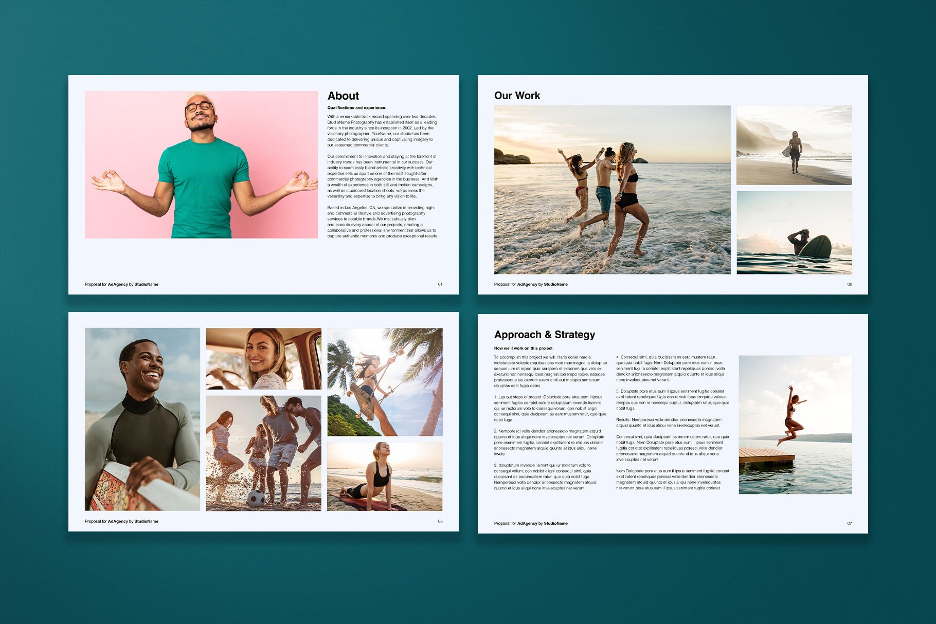 Chroma Pitch Deck Template: Canva & Indesign, Creative Pros - Etsy