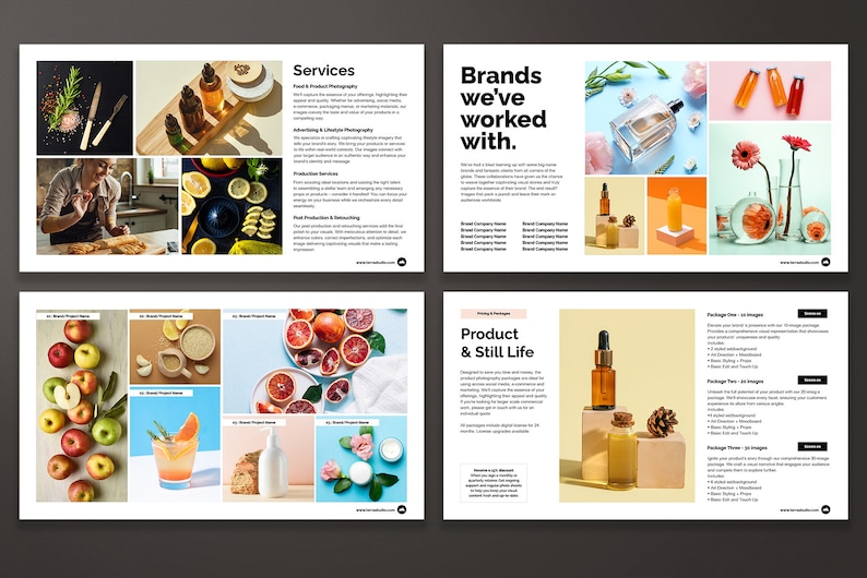 Services & Pricing Guide Proposal Canva Template | Presentation Deck ...