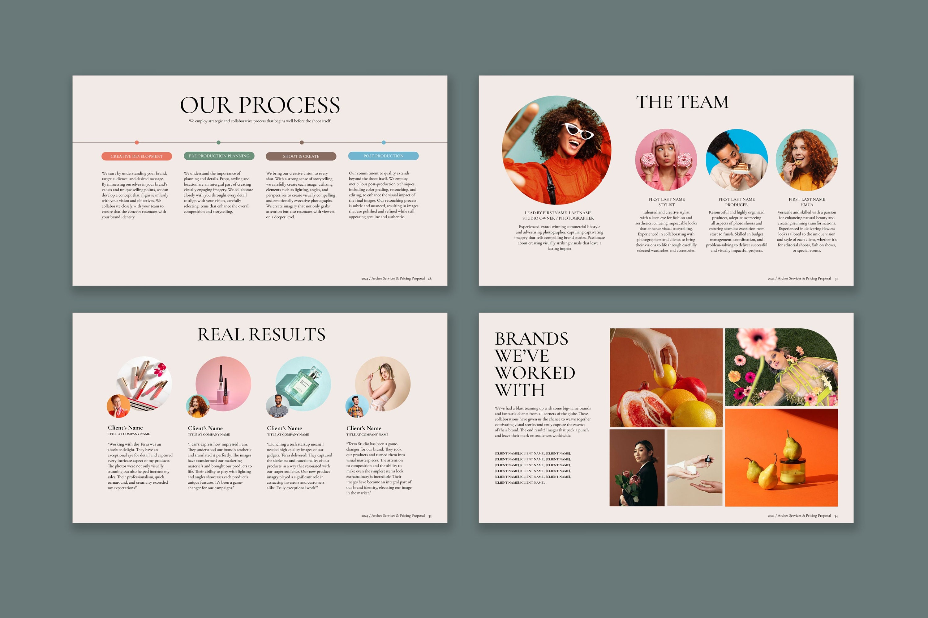 Services and Pricing Proposal Premium Template for Canva & Indesign ...