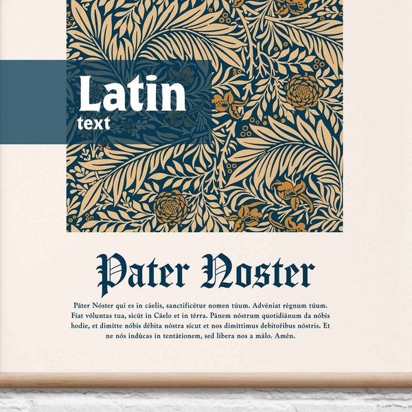 Latin Poster - Etsy