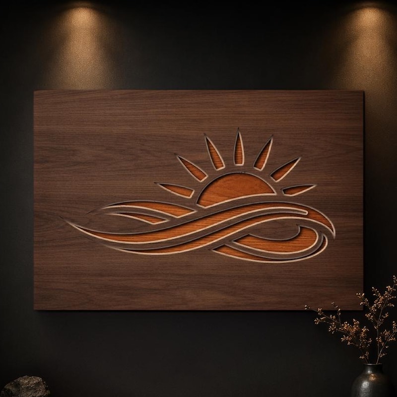 Ocean Layers Art - Etsy