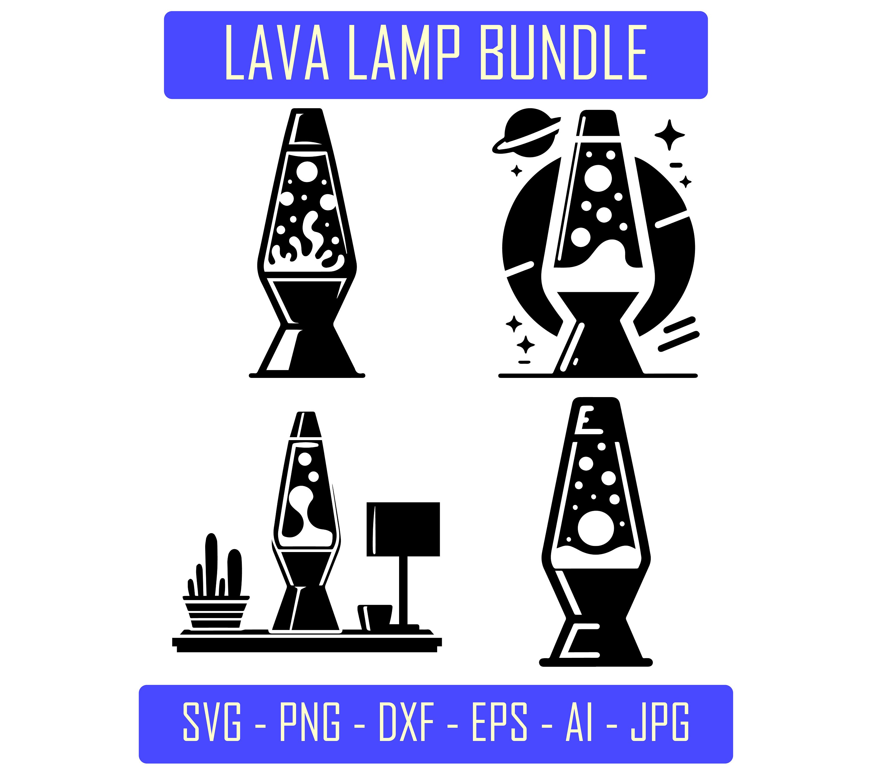 Lava Lamp SVG PNG Bundle Files, 25 Lava Lamp Clip Art Cricut Files - Etsy