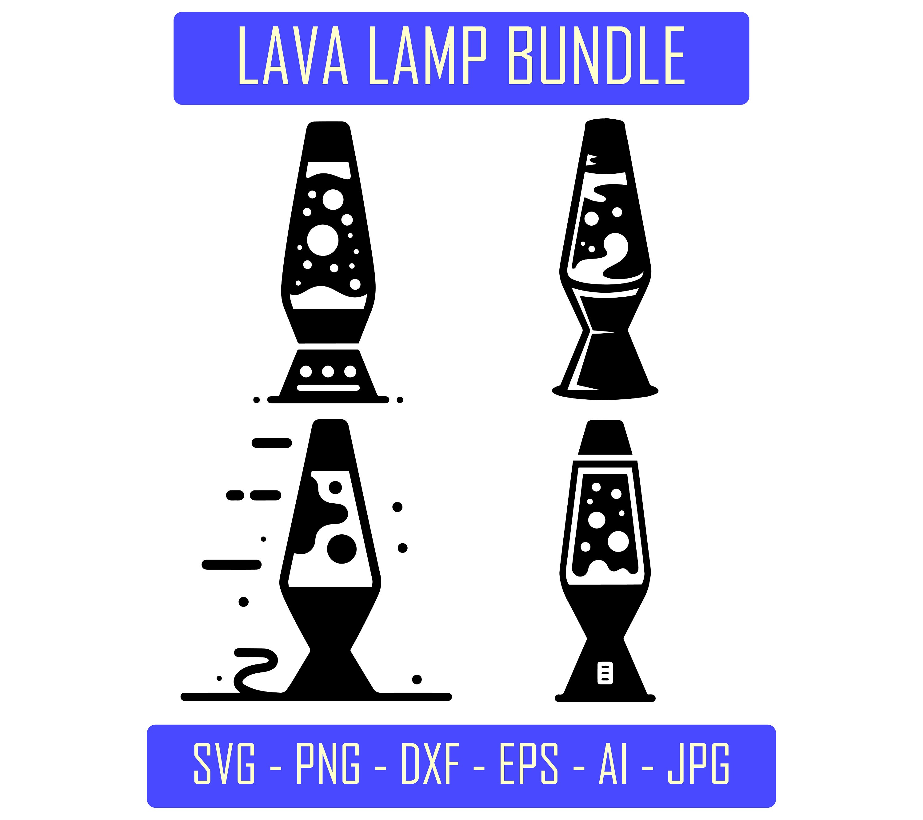 Lava Lamp SVG PNG Bundle Files, 25 Lava Lamp Clip Art Cricut Files - Etsy