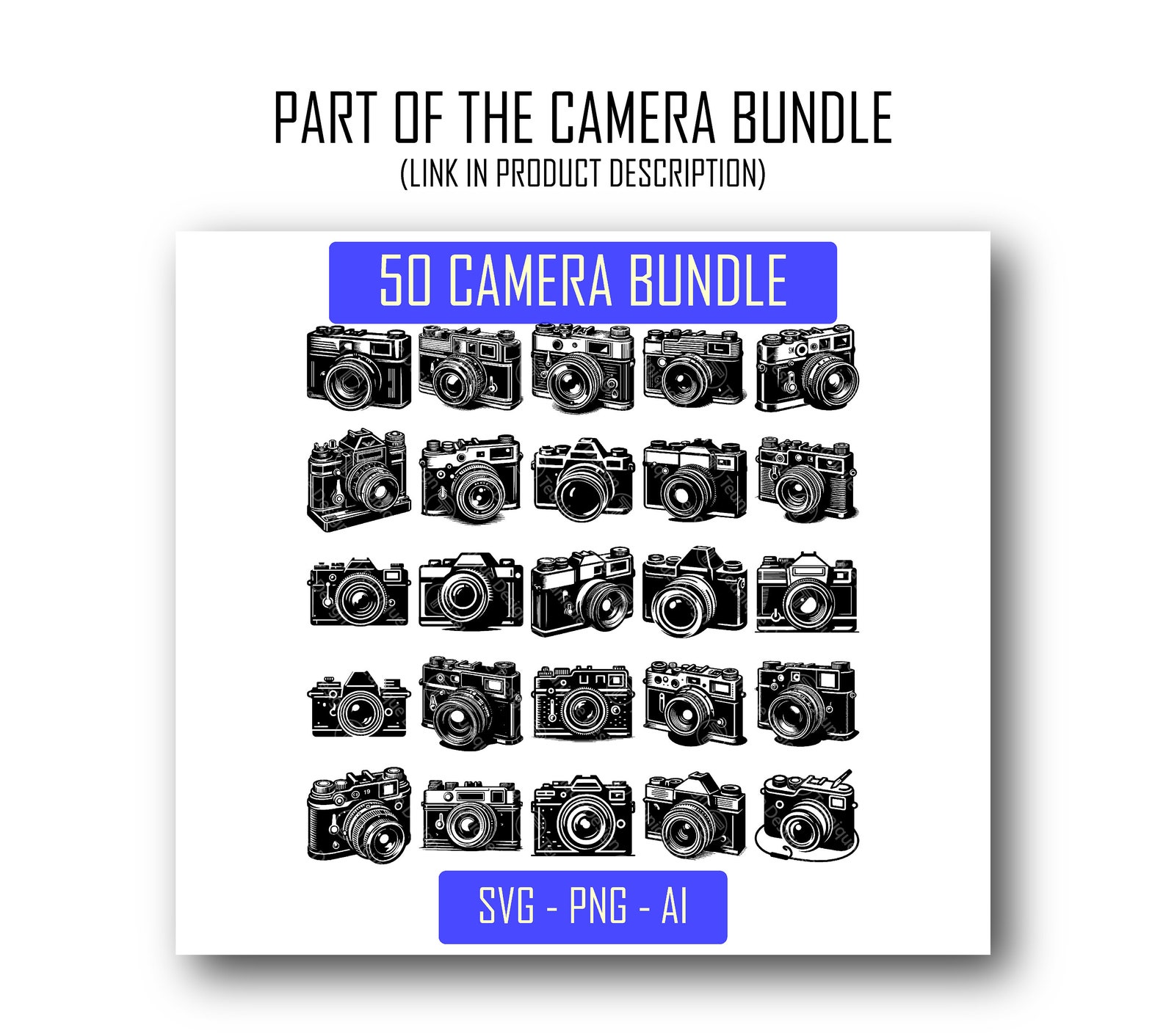 Camera SVG PNG File, Camera Clip Art Cricut Files - Etsy
