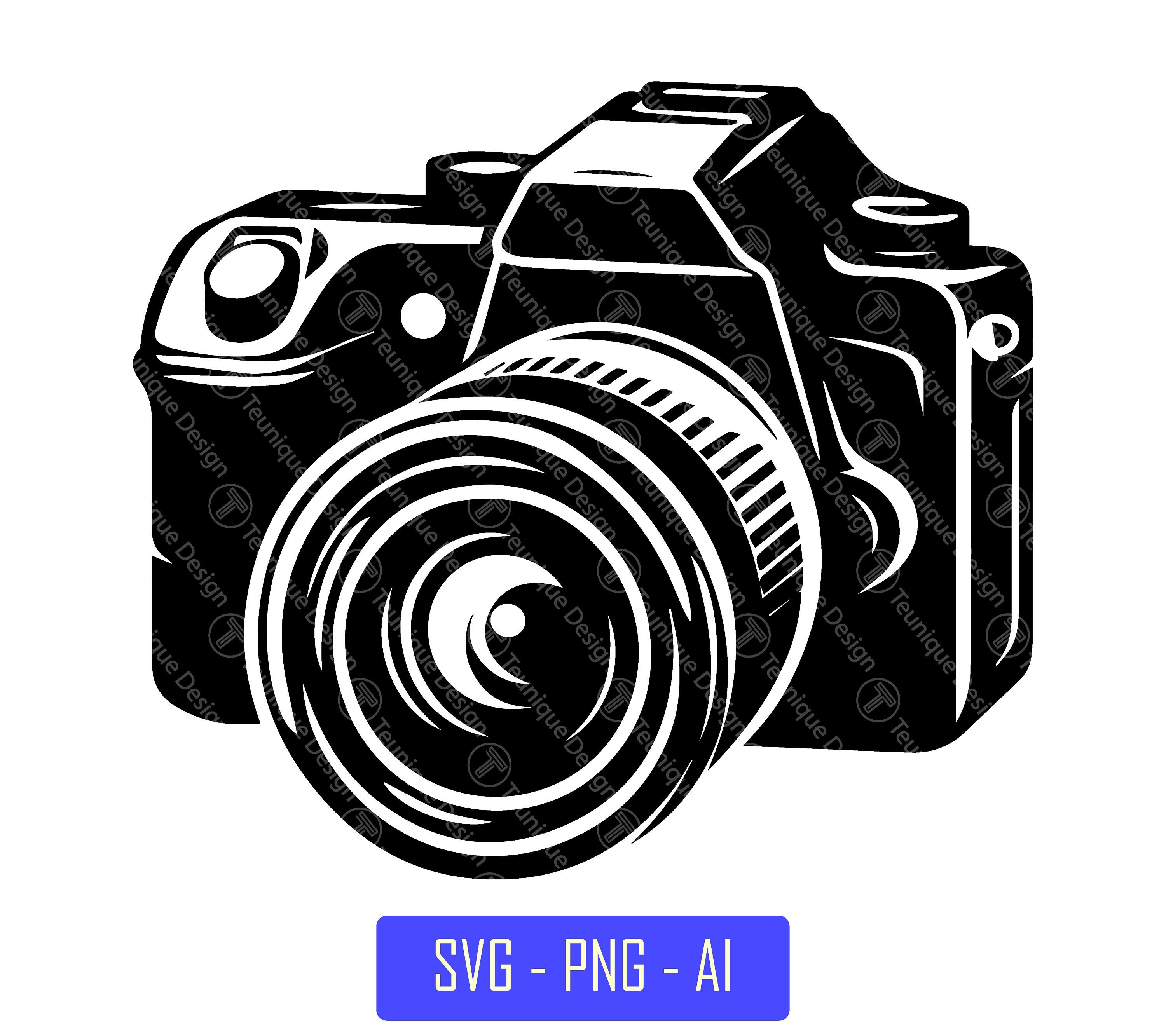 Camera SVG PNG File, Camera Clip Art Cricut Files - Etsy