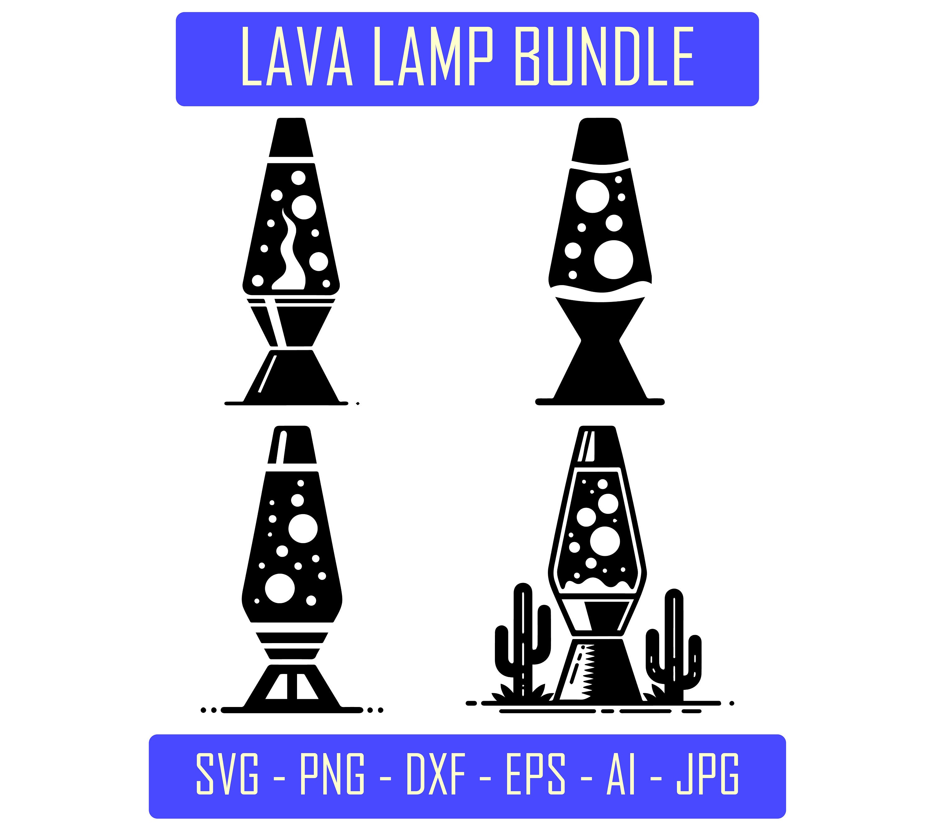 Lava Lamp SVG PNG Bundle Files, 25 Lava Lamp Clip Art Cricut Files - Etsy