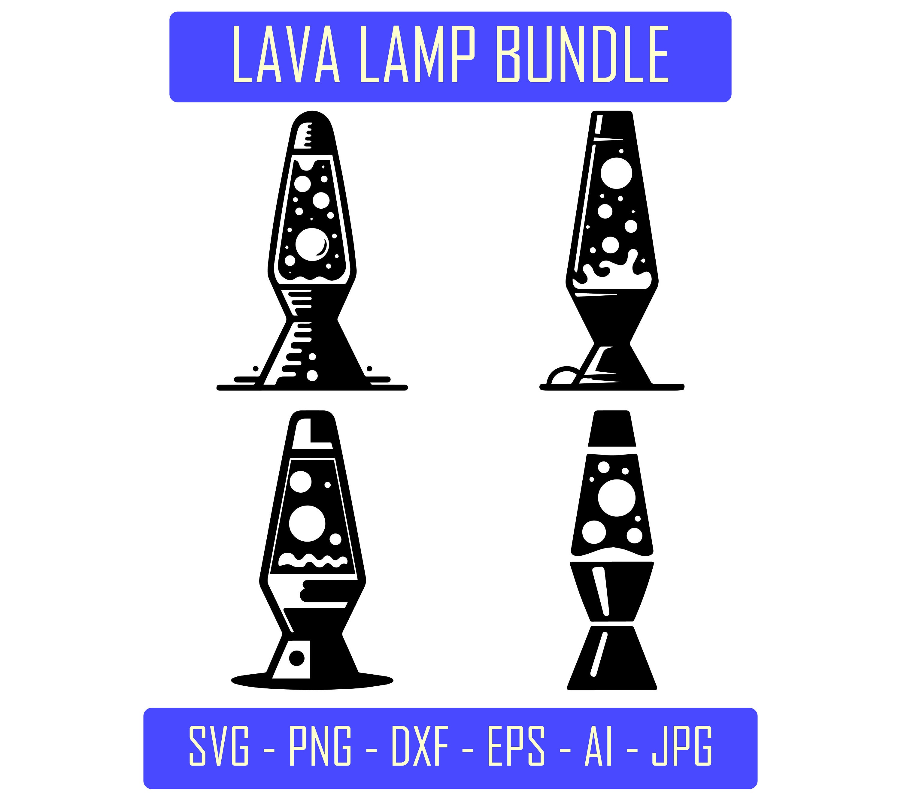 Lava Lamp SVG PNG Bundle Files, 25 Lava Lamp Clip Art Cricut Files - Etsy