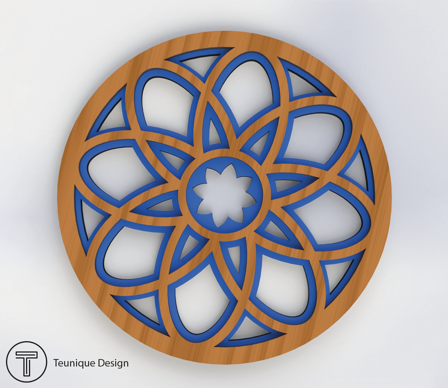 Coasters Laser Cut Files - Set of 4 Mandala Design Coasters DXF PDF SVG ...