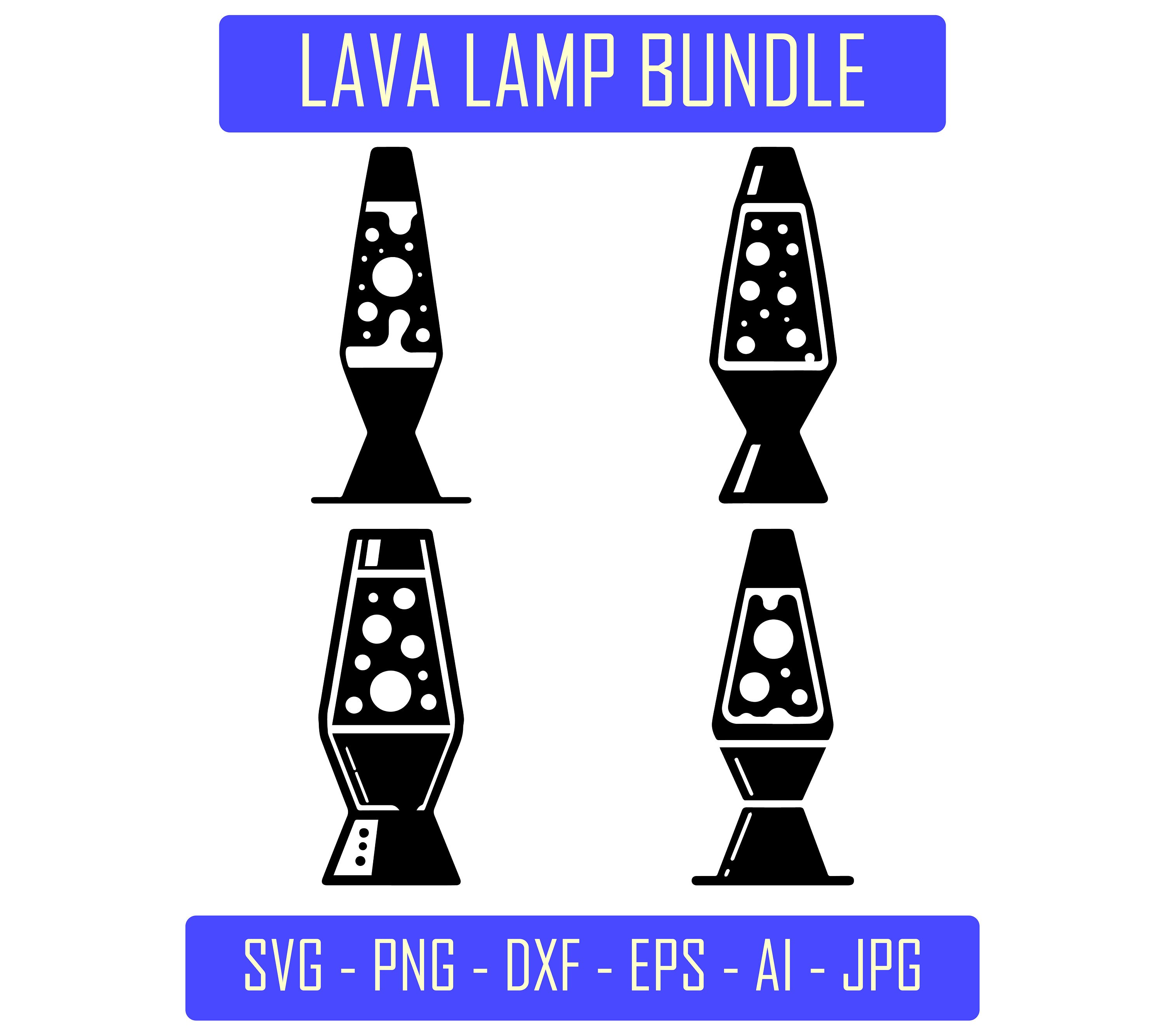 Lava Lamp SVG PNG Bundle Files, 25 Lava Lamp Clip Art Cricut Files - Etsy