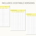 Editable Inventory Tracker - Printable & Fillable | A4 | Inventory ...