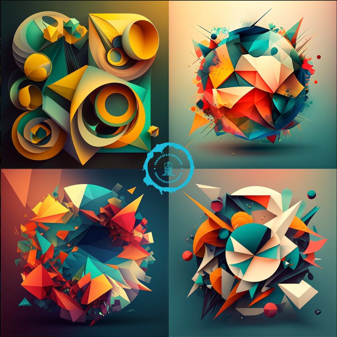Wall Art Geometric Shapes to Create Abstract Designs That Play With ...