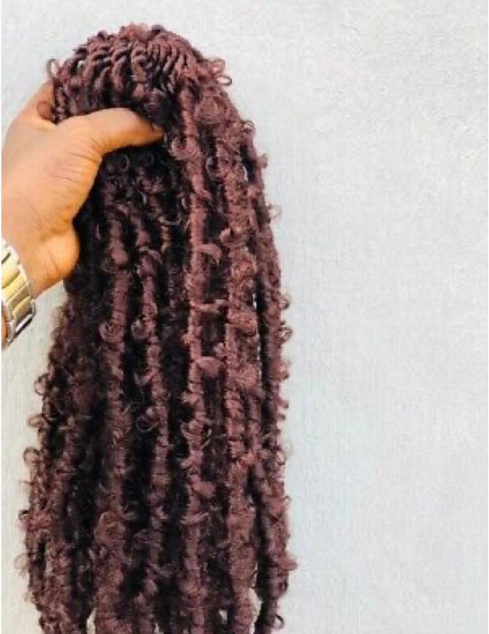 50 Pcs Butterfly Locs Crochet Hair - Etsy