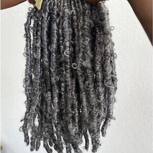 50 Pcs Butterfly Locs Crochet Hair - Etsy