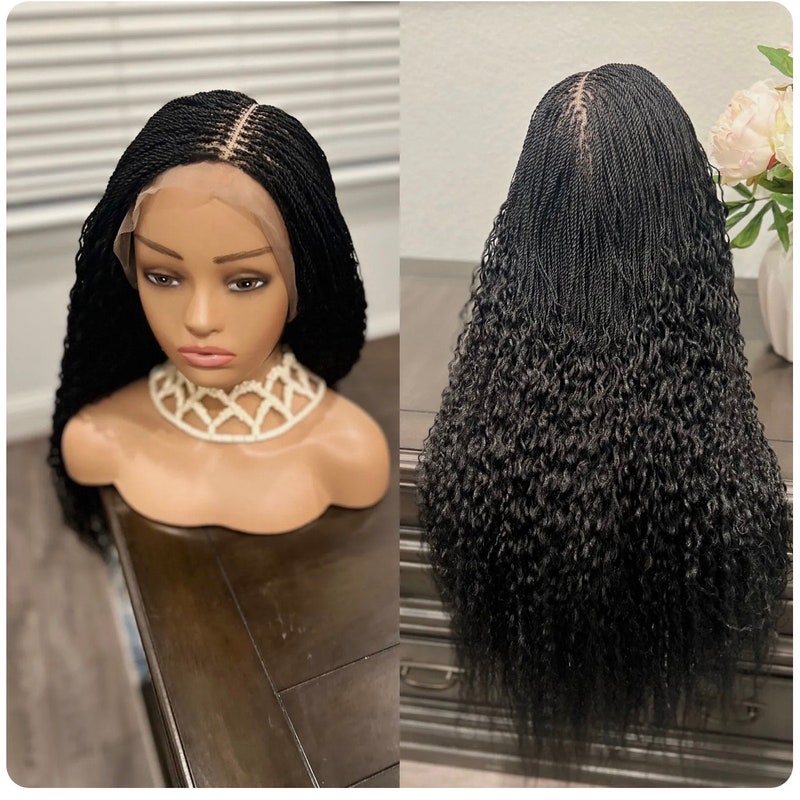 Micro Braids Wig - Etsy