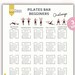 Wall Workout Bundle wall Exercise wall Pilates 30 Day Challenge abs ...