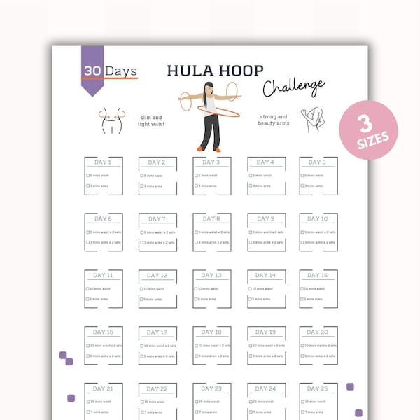 Exercise Hula Hoop - Etsy