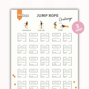 30 Day Jump Rope Challenge | House Workout | Bodybuilding Tracker ...
